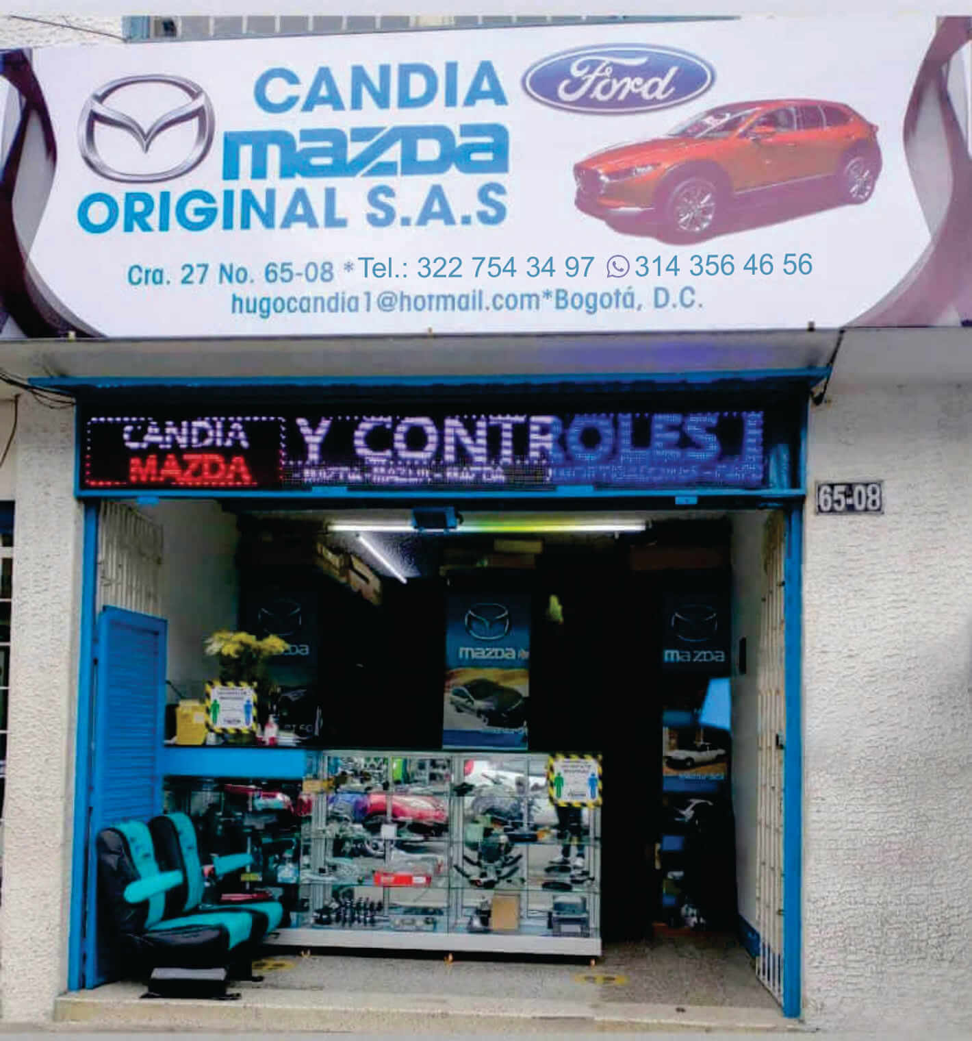 CANDIA REPUESTOS – Repuestos para MAZDA Y FORD